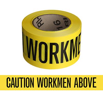 Caution Tape - Workmen Above | Seton