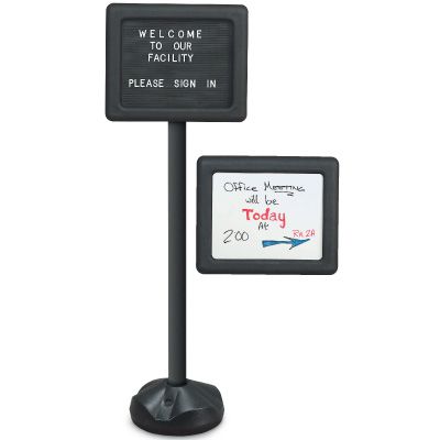 Changeable Letter Board Pedestal Sign | Seton