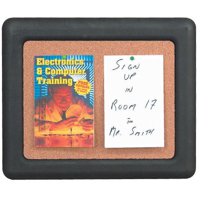 Changeable Letter Board Pedestal Sign - Cork Insert | Seton