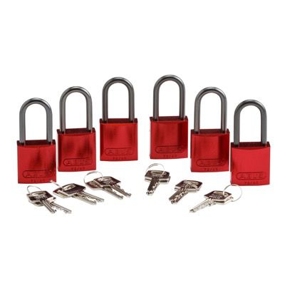 Brady® Keyed Different Aluminum Padlocks | Seton