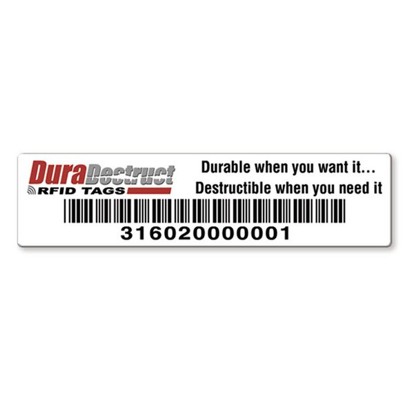 DuraDestruct RFID Tags - Plastic | Seton Canada | Seton.ca