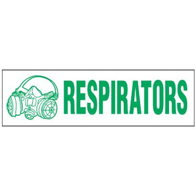 Magnetic Labels - Respirators | Emedco