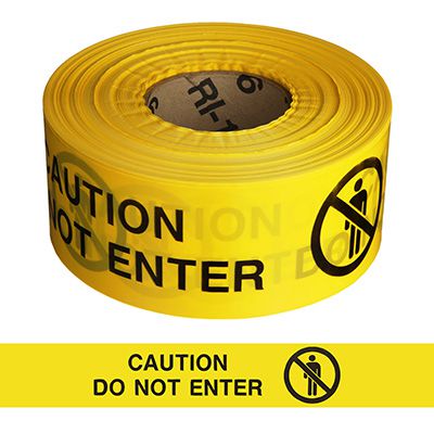 Barricade Tape & Safety Warning Tapes | Industrial Strength | Emedco