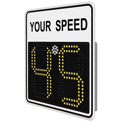 SafePace 450 Radar Feedback Sign | Emedco