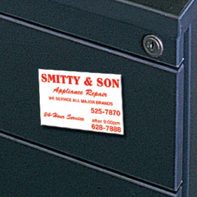 Custom Magnetic Decals - Custom Sizes | Emedco