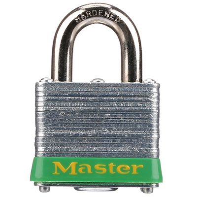 Master Lock® Colored Bumper Padlocks | Emedco