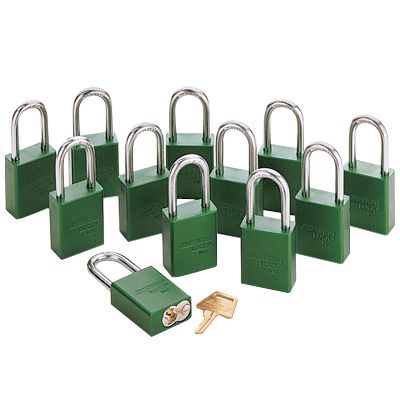 American Lock® Aluminum Padlock Sets | Emedco