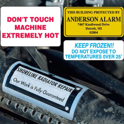 Custom Temp-Chem Decals | Seton