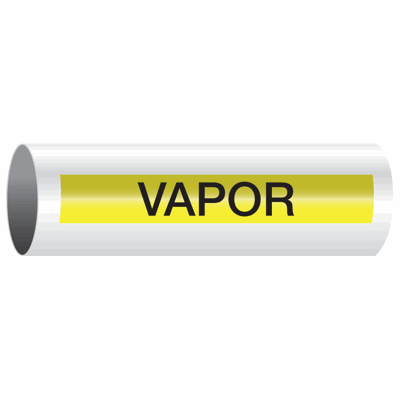 Self-Adhesive Pipe Markers - Vapor | Seton Canada | Seton.ca