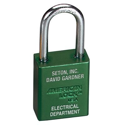 American Lock® Custom-Engraved Padlocks | Seton Canada | Seton.ca