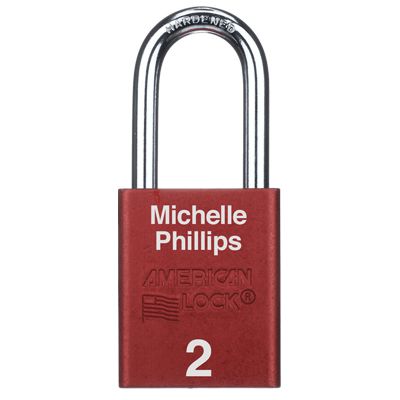 American Lock® Custom Engraved Aluminum Padlocks | Emedco