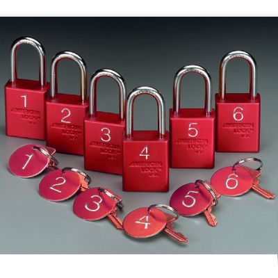 American Lock ® Pre-Numbered Padlock Sets | Emedco
