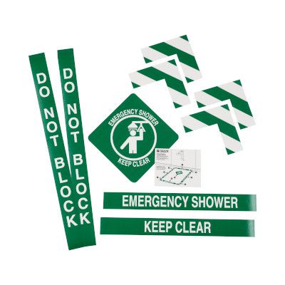 Emergency Shower Floor Marking Kit | Seton.ca