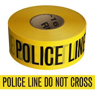 Police Line Barricade Tape | Barrier Tape | Emedco