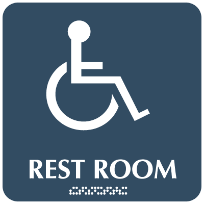 Optima ADA Handicapped Access Restroom Signs|Seton Canada | Seton.ca