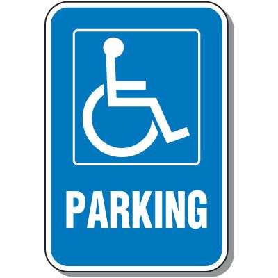 Handicap Signs - Parking (Symbol of Access)|Seton Canada | Seton.ca
