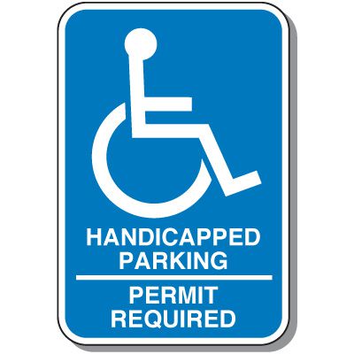 ADA Handicap Parking Signs | Seton