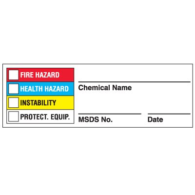 34 Chemical Hazard Label Color Codes Labels Design Ideas