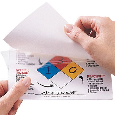 Primary Label For Acetone