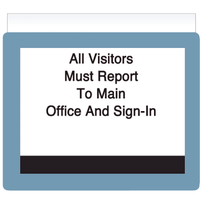 Optima Changeable Message Holders|Seton Canada | Seton.ca