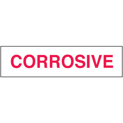 Chemical Label Value Packs - Corrosive | Seton