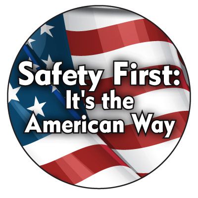 Safety Hard Hat Labels - Safety First | Seton