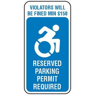 ADA Accessible Parking Signs