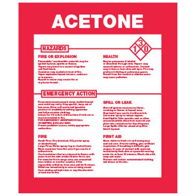Chemical Information Labels | Emedco
