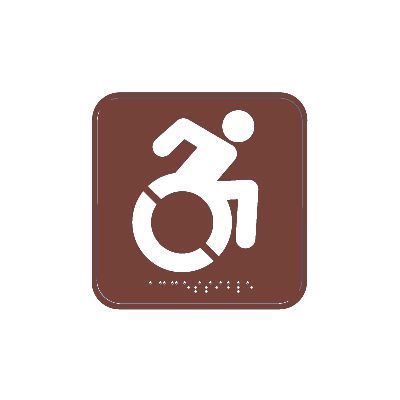 Dynamic Accessibility Symbol - Graphic ADA Braille Tactile Signs|Seton ...