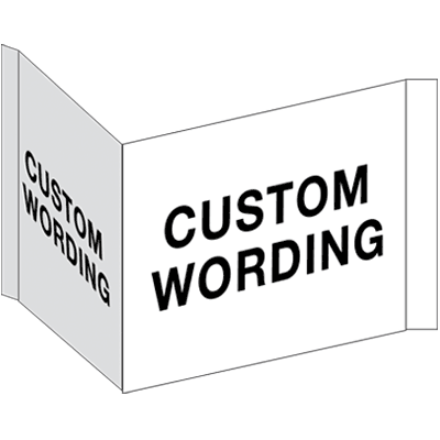 Custom Projecting Safety Sign | Seton