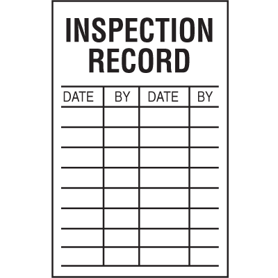 Inspection Stickers, Labels, & Tags | Custom & Compliance | Seton