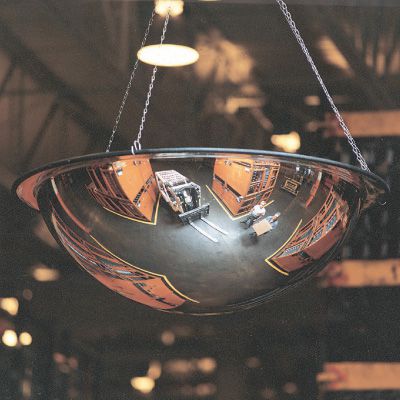 Warehouse Safety Mirrors: Prevent Accidents & Theft | Seton