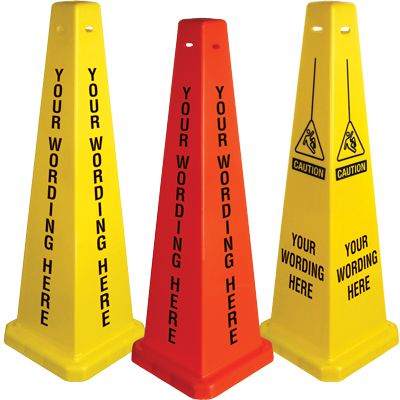 Custom Worded Safety Cones | Seton