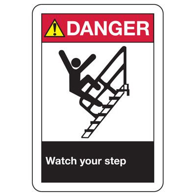 Watch Your Step Safety Sign Watch Your Step Sign Claim Your 10%