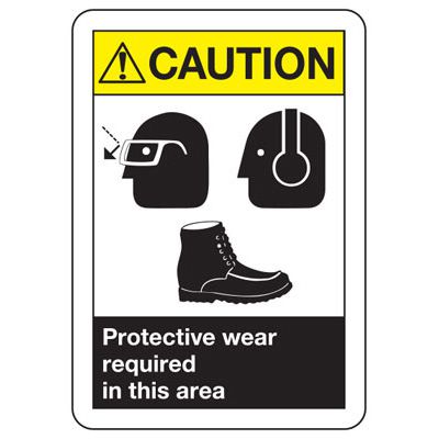 PPE Signs & Protective Wear Safety Signage | OSHA & ANSI | Emedco