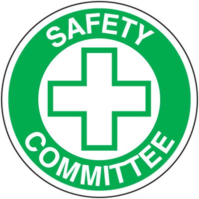 Safety Training Labels - Safety Committee | Emedco