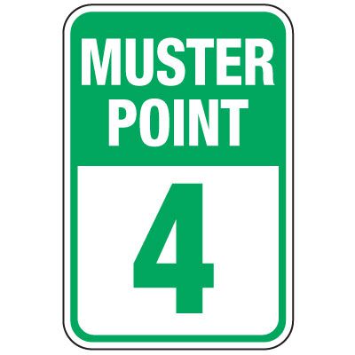 Muster Point Signs