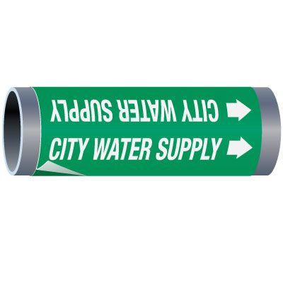 Ultra-Mark® Self-Adhesive High Performance Pipe Markers - City Water ...