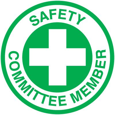 Safety Training Labels - Safety Committee Member | Emedco