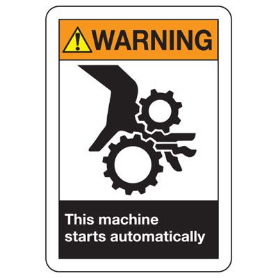 ANSI Z535.2-2011 Safety Signs, Machine Safety Signs, ANSI | Seton