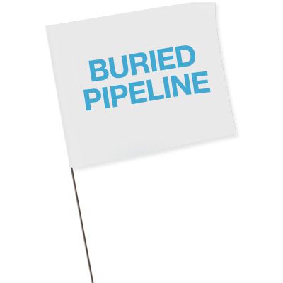 Marking Flags - Buried Pipeline | Seton.ca
