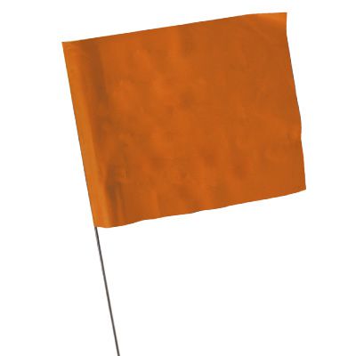 Blank Marking Flags - Steel Rod | Seton