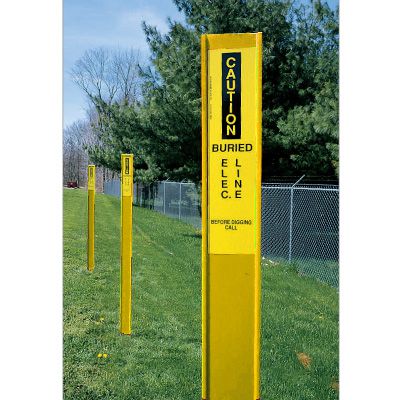 Flat-End Marking Stakes | Prevent Dig-Ins | Utility Markers | Seton