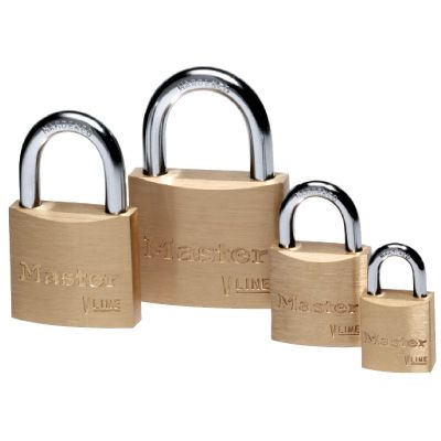 Master Lock Individually-Keyed Brass Padlocks 4140 | Seton
