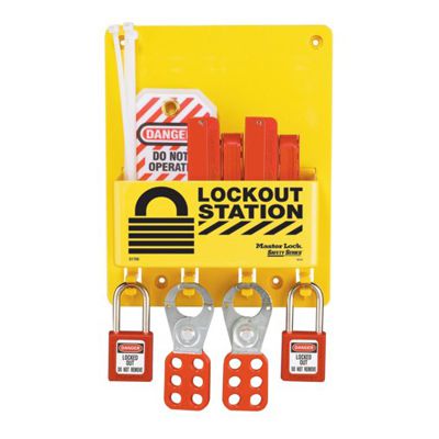 Master Lock Compact Lockout Station, Circuit Breaker | Emedco