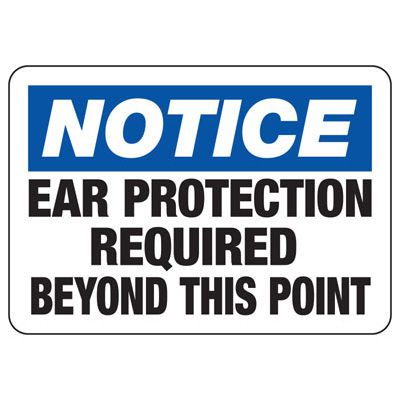 Hearing Protection Signs & PPE | Emedco