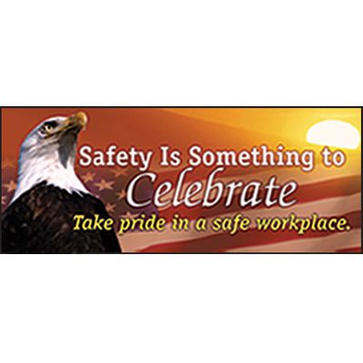 Safety Slogan Banners, Safety Banners, Safety Compliance | Emedco