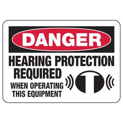 PPE Safety Signs | Required Personal Protective Equipment | Emedco