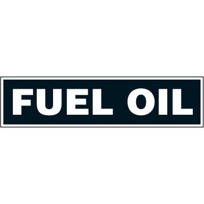 Chemical Hazard Labels - Fuel Oil | Emedco