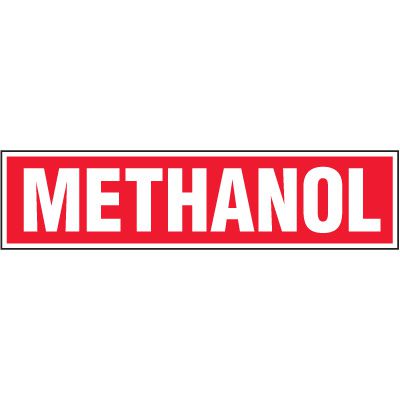 Chemical Hazard Labels - Methanol | Emedco